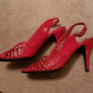 Fashion Nova | Shoes | Red Low Heel Pumps | Poshmark